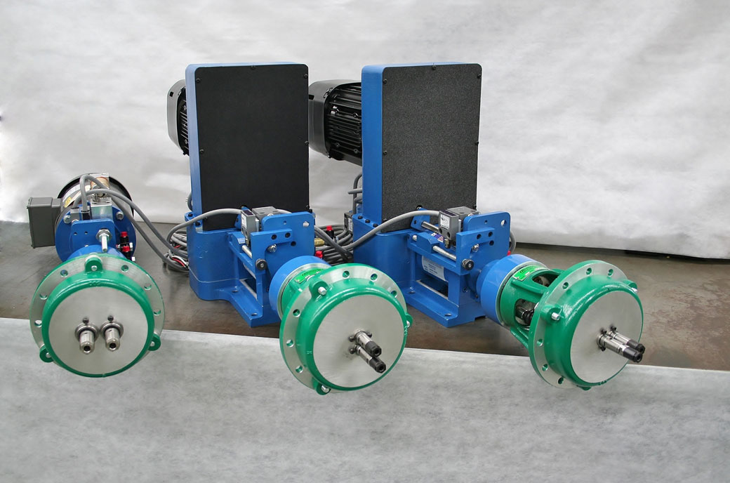 Commander 500 Series 2-Spindle Drilling and Tapping Heads - Hypneumat, Inc.